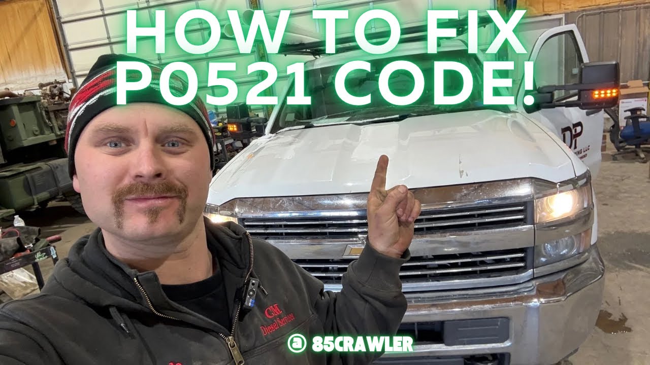 How to Fix Code P0521 Chevy Silverado/Tahoe - YouTube
