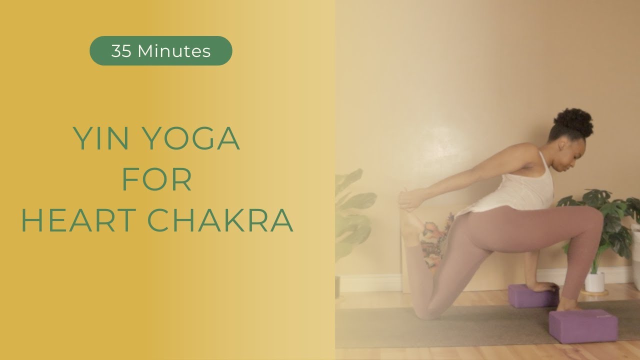 Yin Yoga For Heart Chakra| Focus on Self Love - YouTube