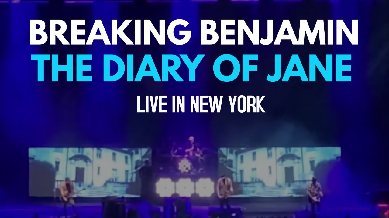BREAKING BENJAMIN Live in New York - THE DIARY OF JANE - YouTube