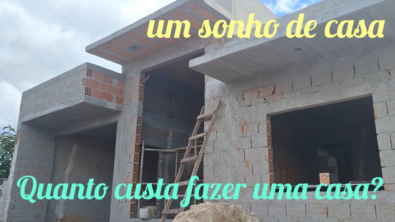 Quanto custa construir uma casa de 90 metros quadrado? - YouTube