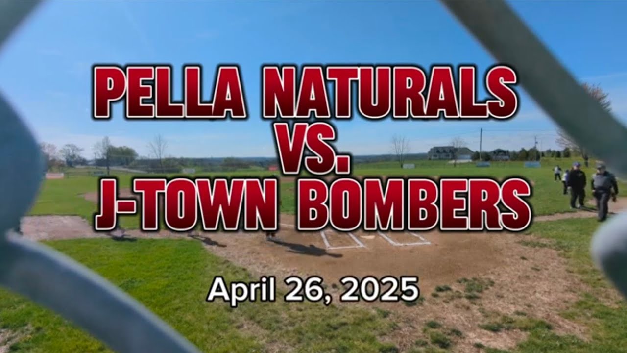 Pella Naturals vs. J-Town Bombers - Pool Play Game 1 - YouTube