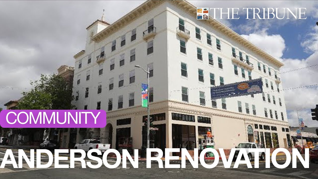See Inside The Newly Renovated Anderson Hotel Apartments In SLO - YouTube