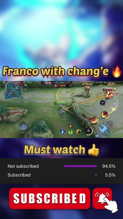 Franco and Chang’e combo | Mlbb - YouTube