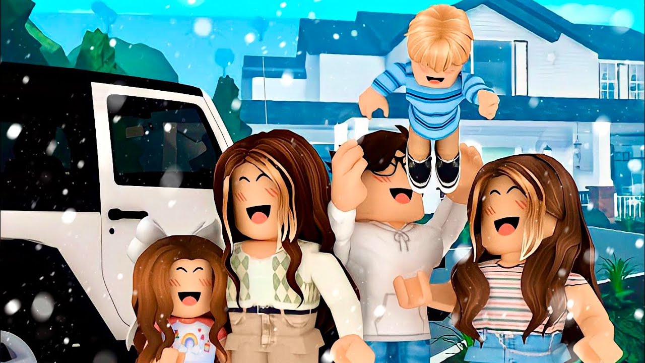 WE ARE BACK!?...Beginning With Blue Trailer....Bloxburg Family Roleplay ...