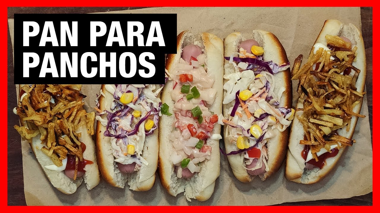PAN PARA PANCHOS CASERO Y FACIL - YouTube