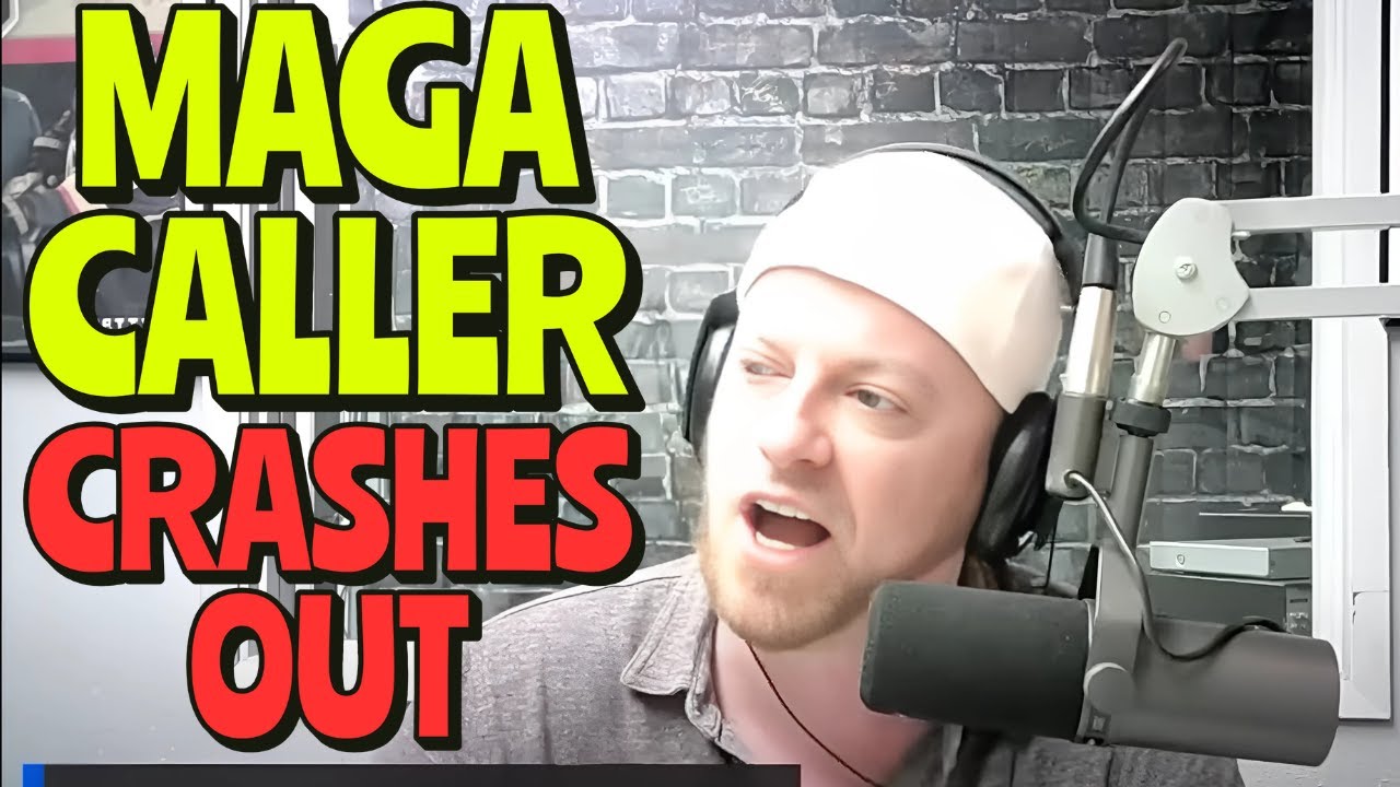 MAGA caller CRASHES OUT in live phone call! - YouTube