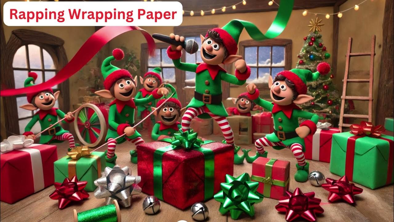 Rapping Wrapping Paper | Fun & Quirky Christmas Rap Song for Kids & Families - YouTube