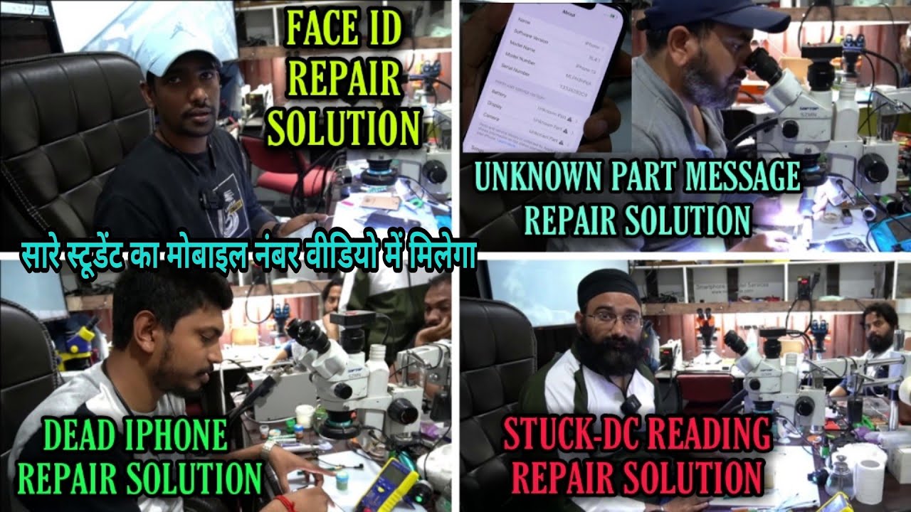 Iphone Face ID Repair | Iphone Unknown Part Screen Message Fix | Dead ...