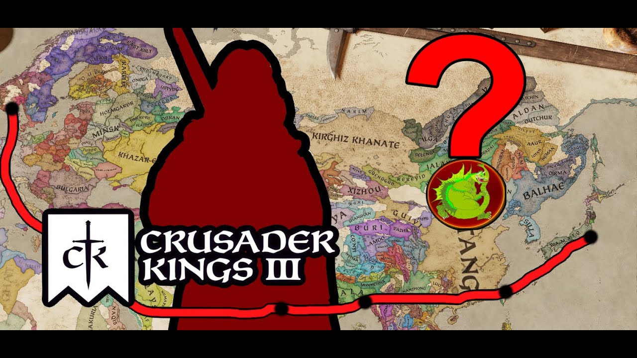 Crusader Kings 3 - The AMAZING Asia Expansion Map Mod! Let's try to ...