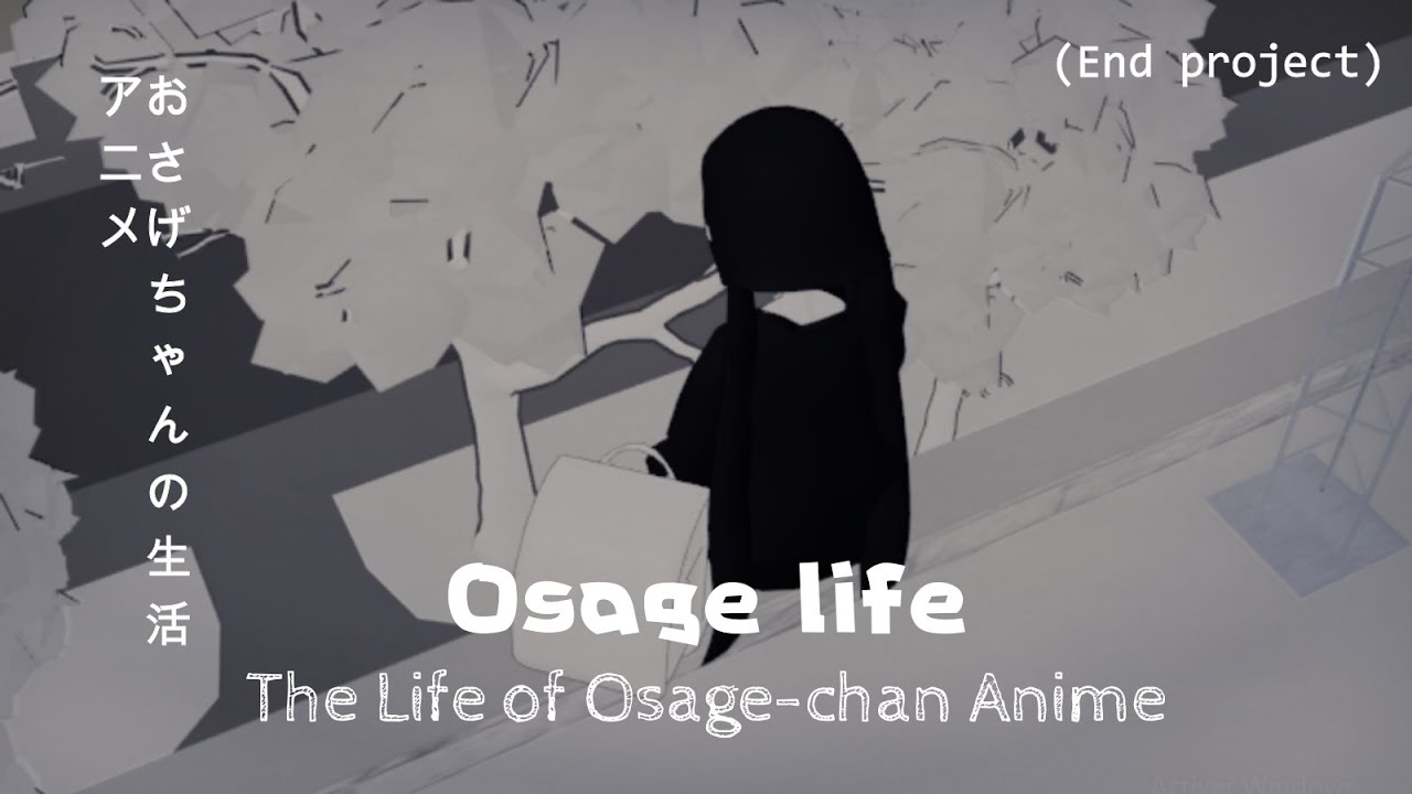 稲葉曇『おさげの生涯』 The Life of Osage-chan animated 【Read description】 - YouTube
