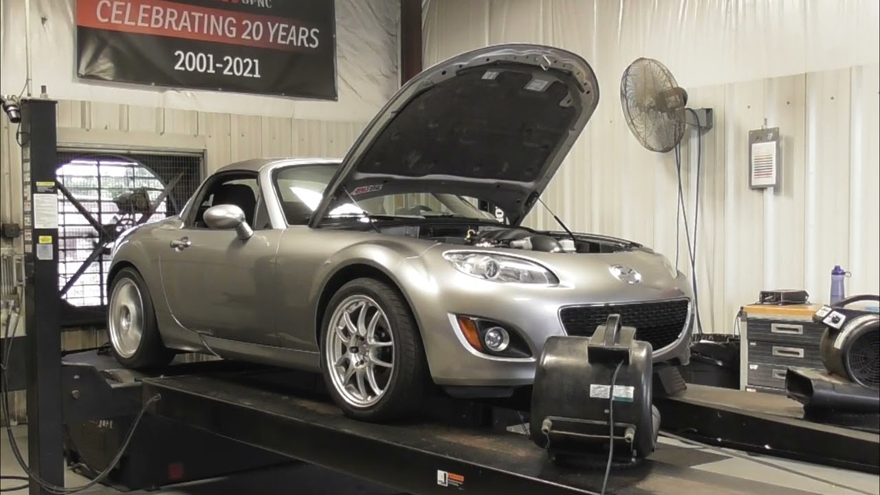 PCM of NC LS3 Miata Dyno Tune - YouTube