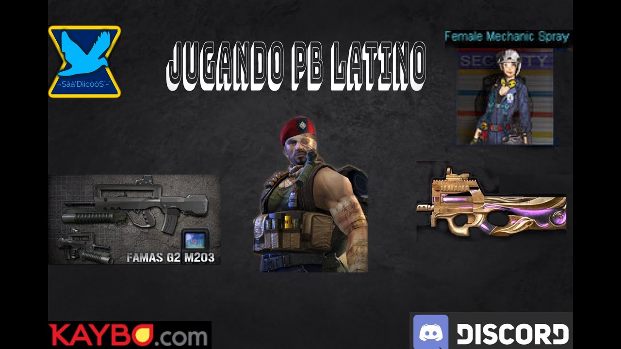 Jugando PointBlank con las armas "FAMAS G2 M203" & "P90 Ext. Darkness ...