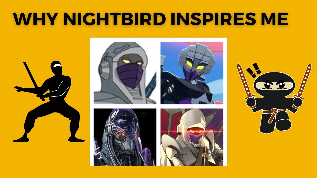 Why Nightbird from the Transformers Franchise inspires me - YouTube