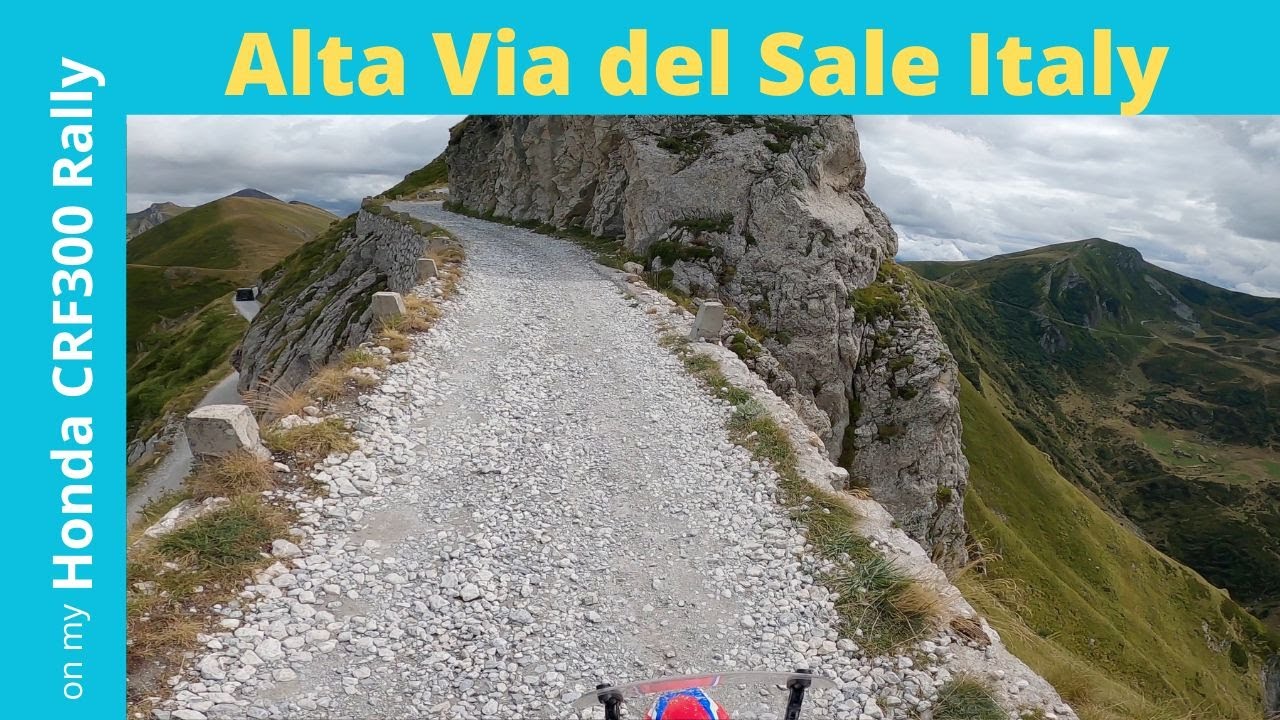 Alta Via del Sale / Upper Salt Road / Ligurische Grenzkammstraße - YouTube