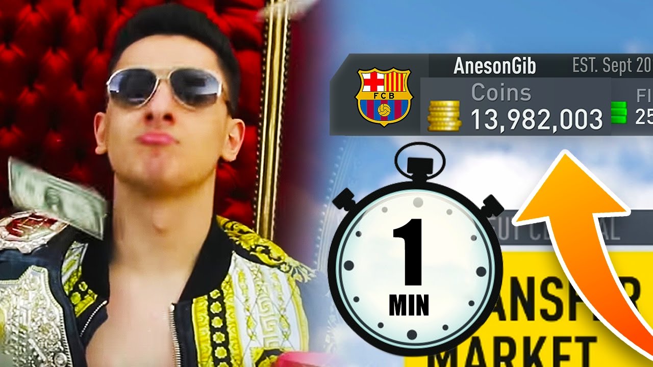 I Spent 10million Coins In 60 Seconds Fifa 17 Youtube