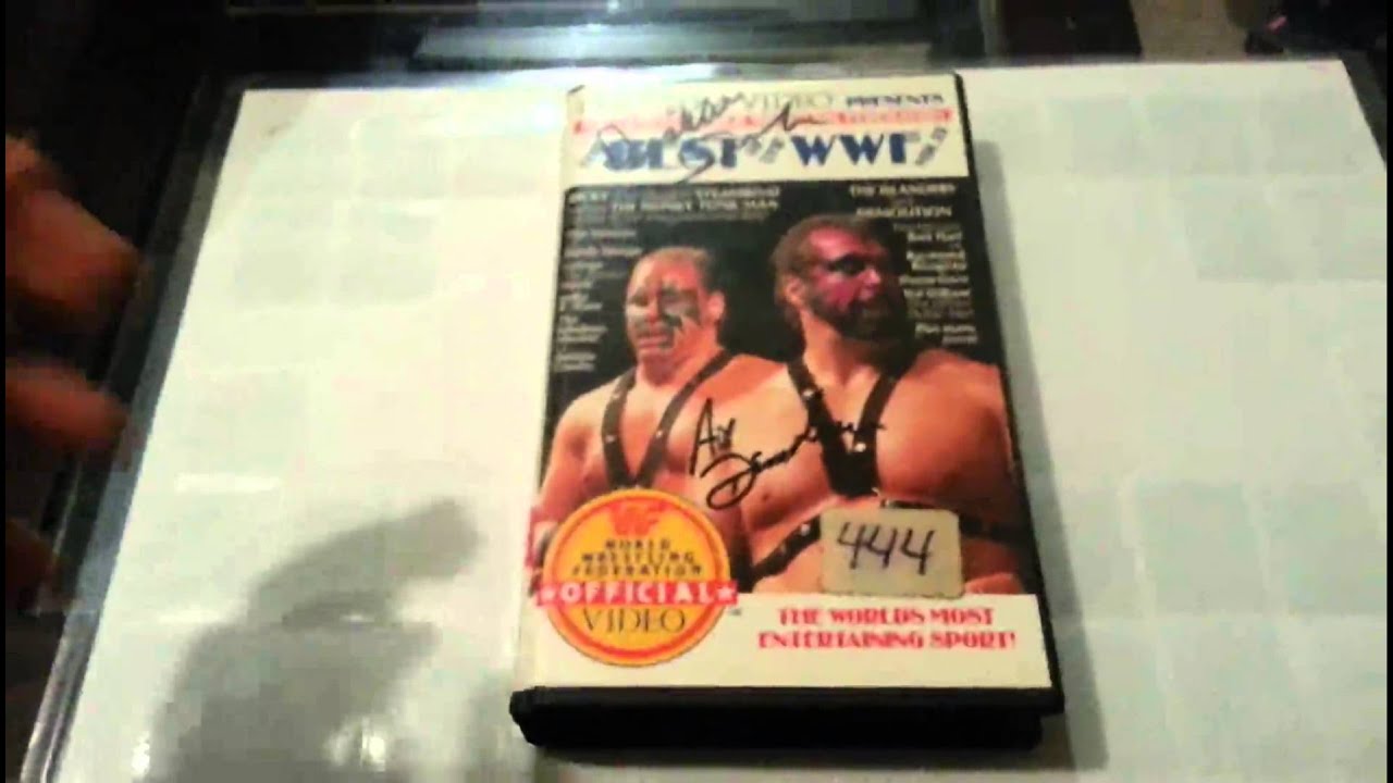 Big G's WWF Coliseum Home Video VHS Clamshell Collection!!! - YouTube
