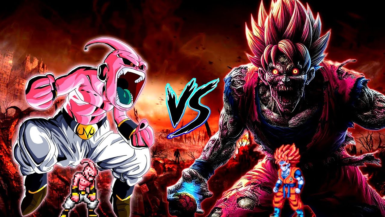 Kid Buu V3 (New) VS Goku Terror Final in Jump Force Mugen - YouTube