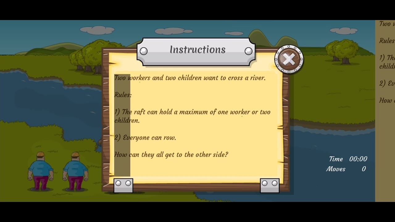 River Crossing Level 3 - YouTube