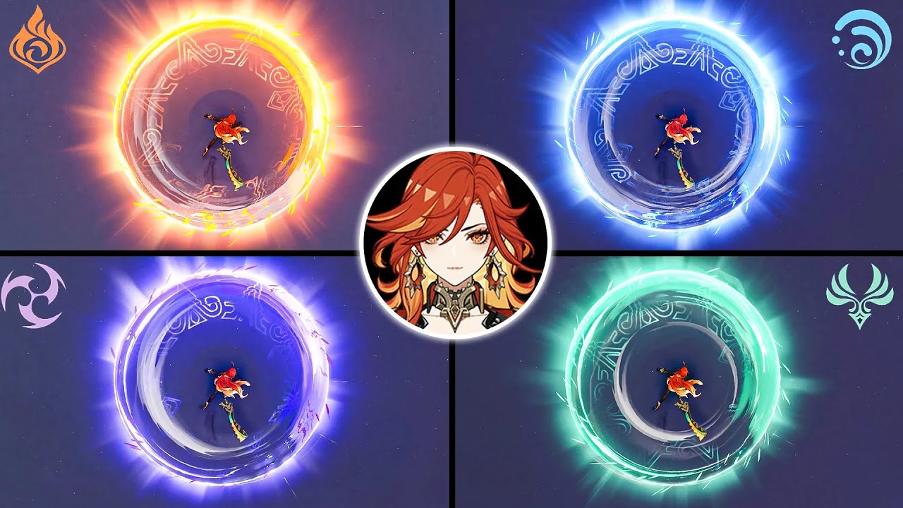 Mavuika Charged Attack All Elemental Infusion - YouTube