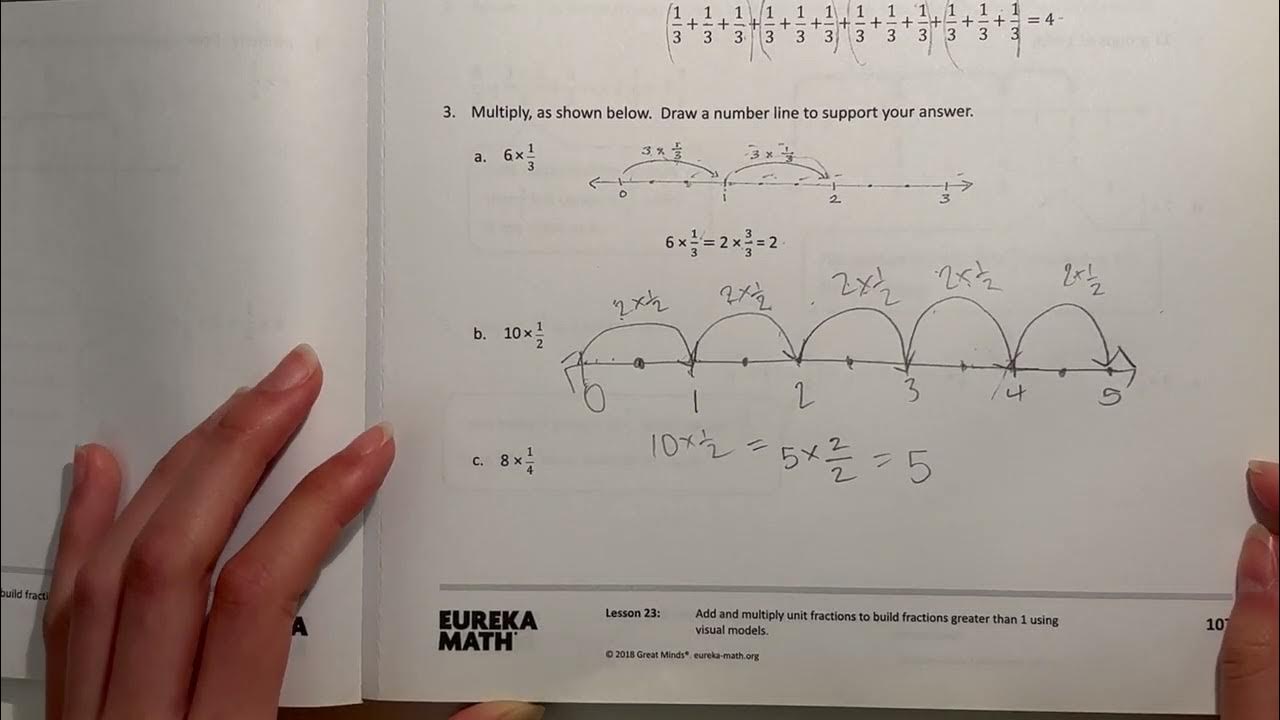 Eureka Math Grade 4 Module 5 Lesson 23 Homework | #mathwithaubrey # ...