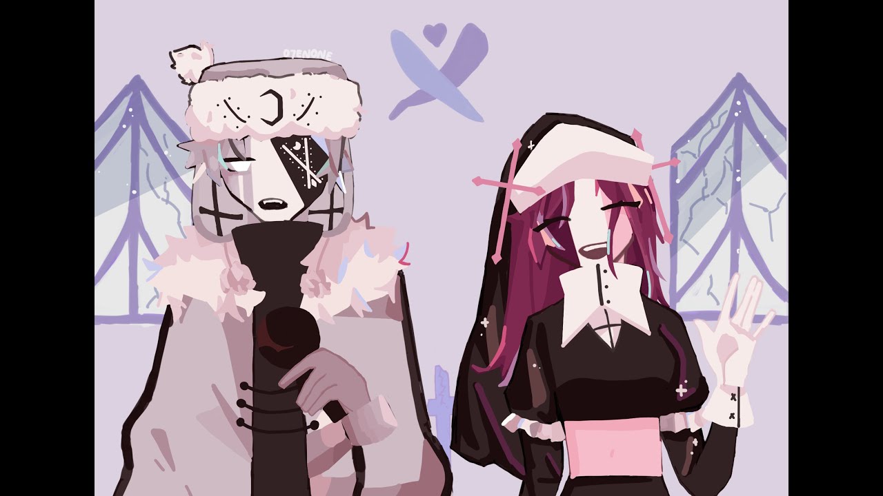 FNF mid-fight masses mod ;; ruv and sarv fanart !! - YouTube