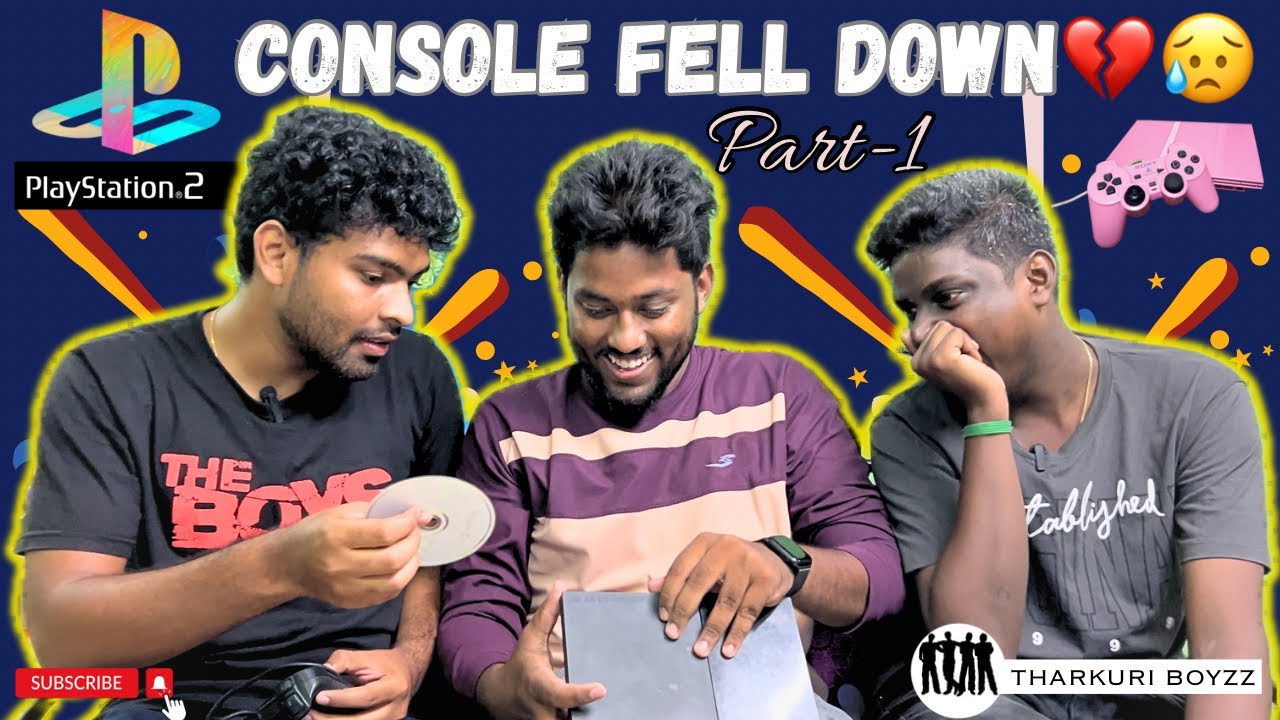 Console box fell down😥 //PS(Playstation 2) // Gaming in tamil-(Part-1 ...