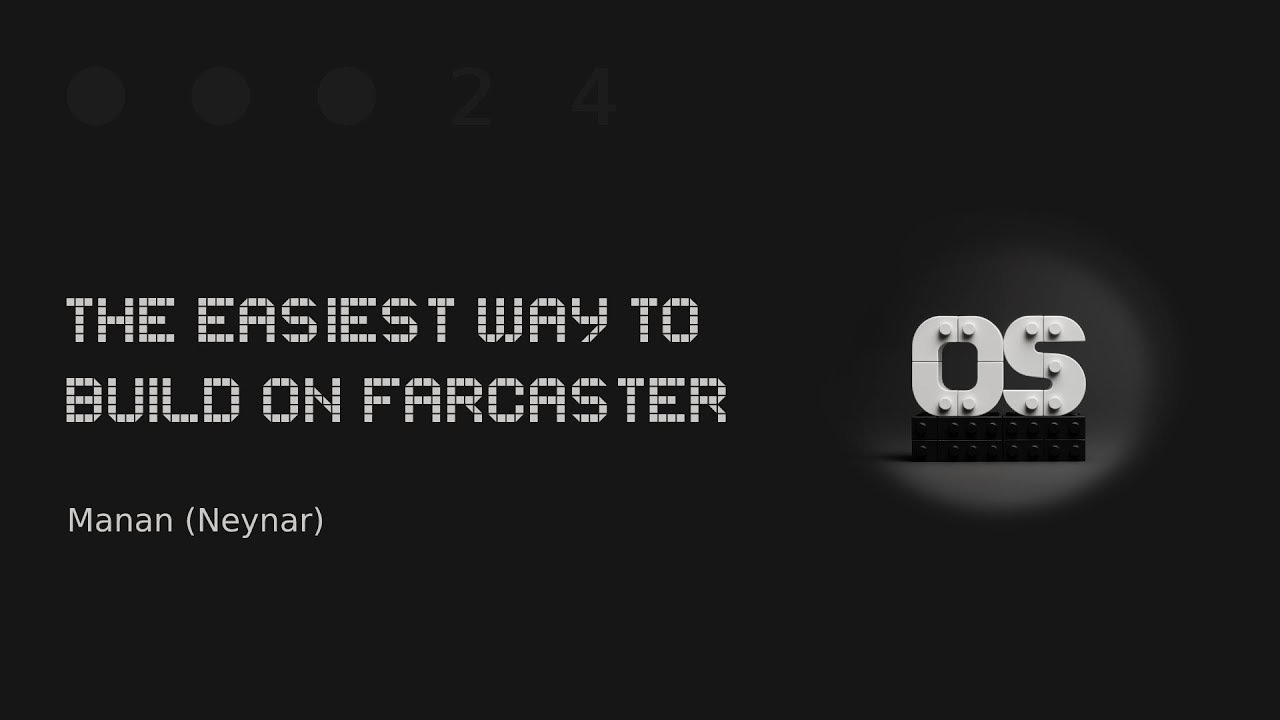 Building on Farcaster with Neynar - YouTube