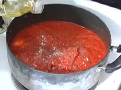 How to make inexpensive cheap great tasting Spaghetti Pasta Tomato ...