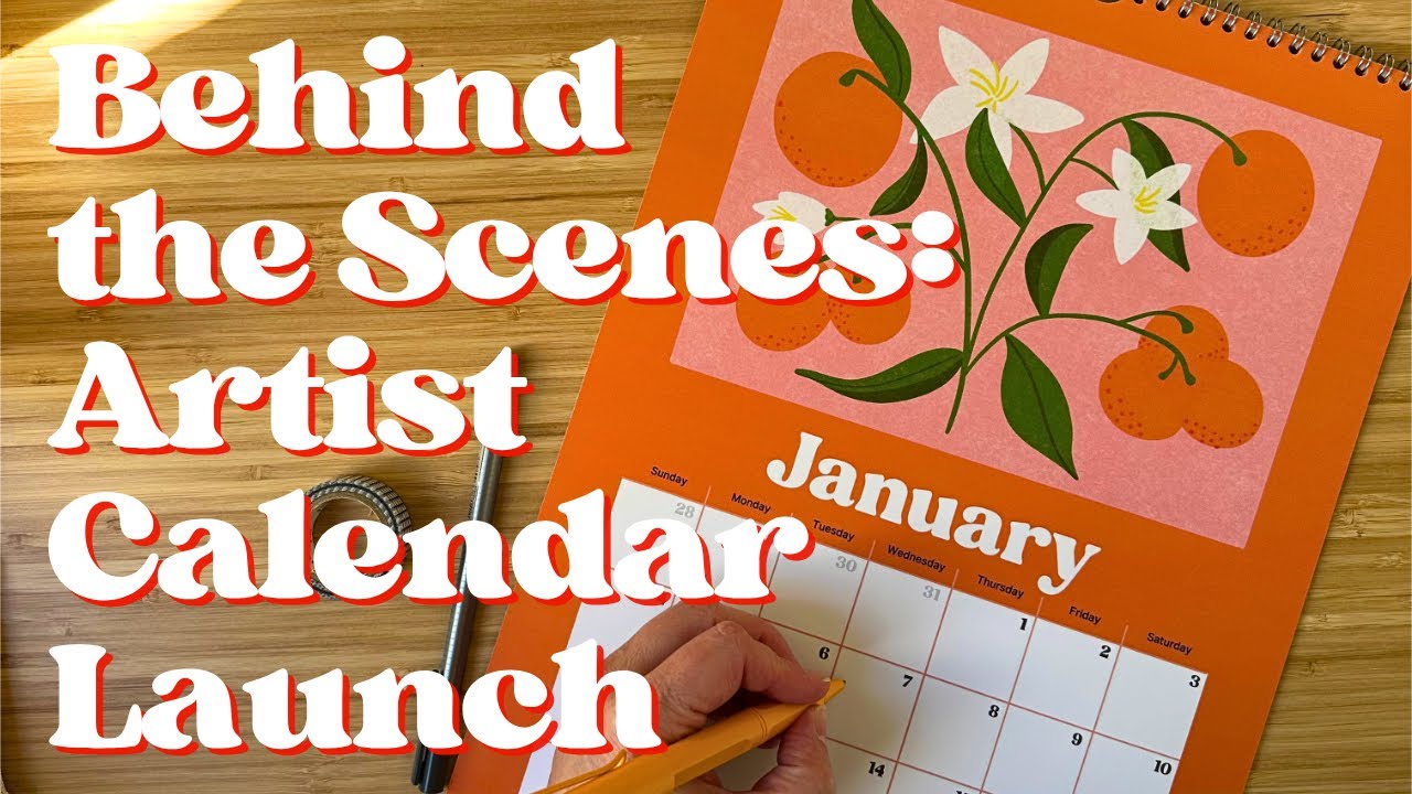 Launching My POD Artist Calendar Behind the Scenes & What I’d Do ...