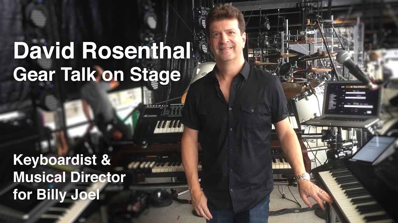 Gear-Talk mit David Rosenthal auf der Bühne - YouTube