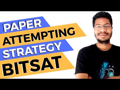 BITSAT Paper Attempting Strategy | Time Allocation BITSAT 2020 - YouTube
