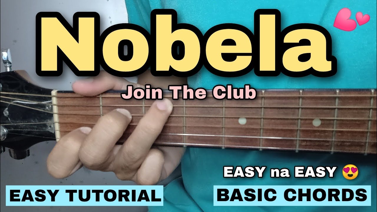 Nobela - Join The Club (SUPER EASY GUITAR TUTORIAL) - YouTube