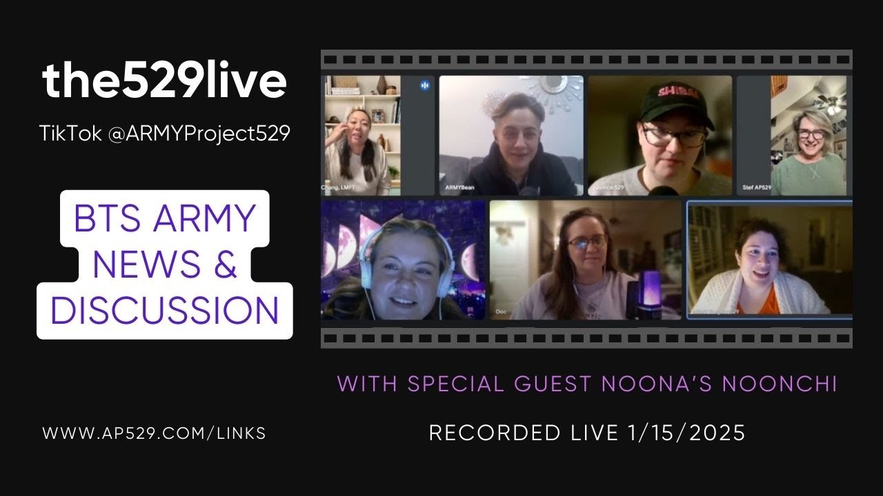 BTS, Social Media & Member News! - ARMY Project 529 Sunday Live 1.19.24 ...