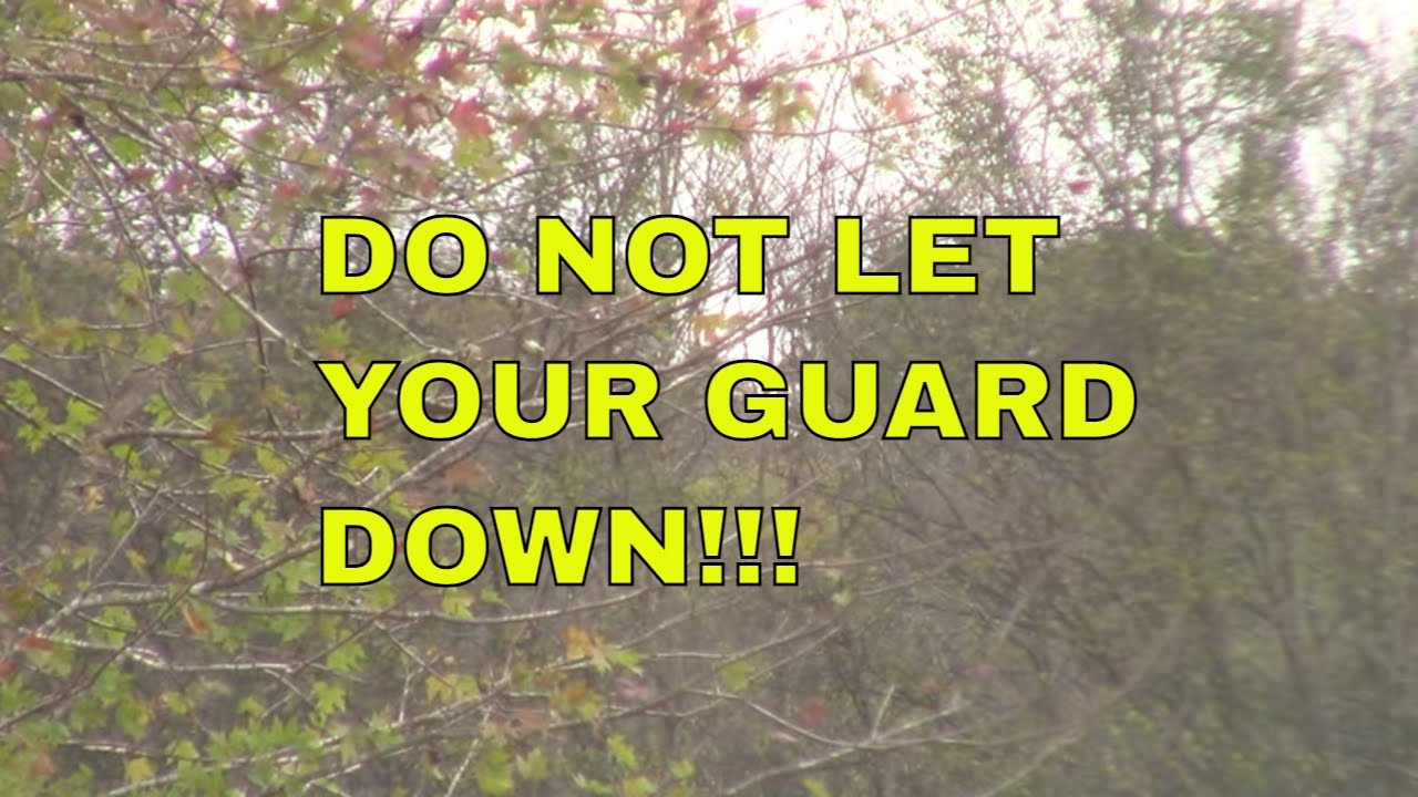 PROPHETIC MESSAGE: DO NOT LET YOUR GUARD DOWN! - YouTube