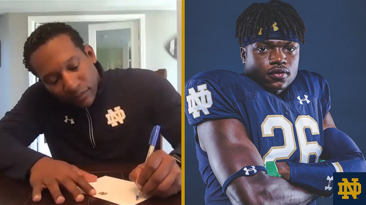 @NDFootball | 2020 Commencement Open Letter: Temi Agoro - YouTube