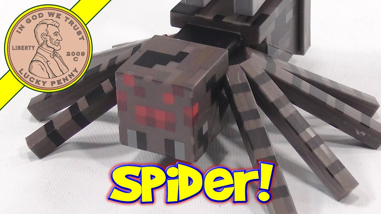 Minecraft Spider Jockey Pack, Jazwares - YouTube