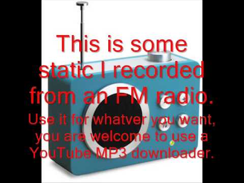 FM radio static - YouTube