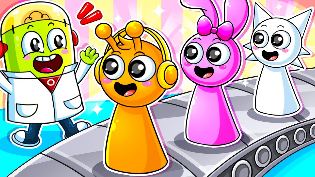 How Was Baby Sprunki Born?🤔Make Sprunki Toys With Me | Funny Cartoon ...