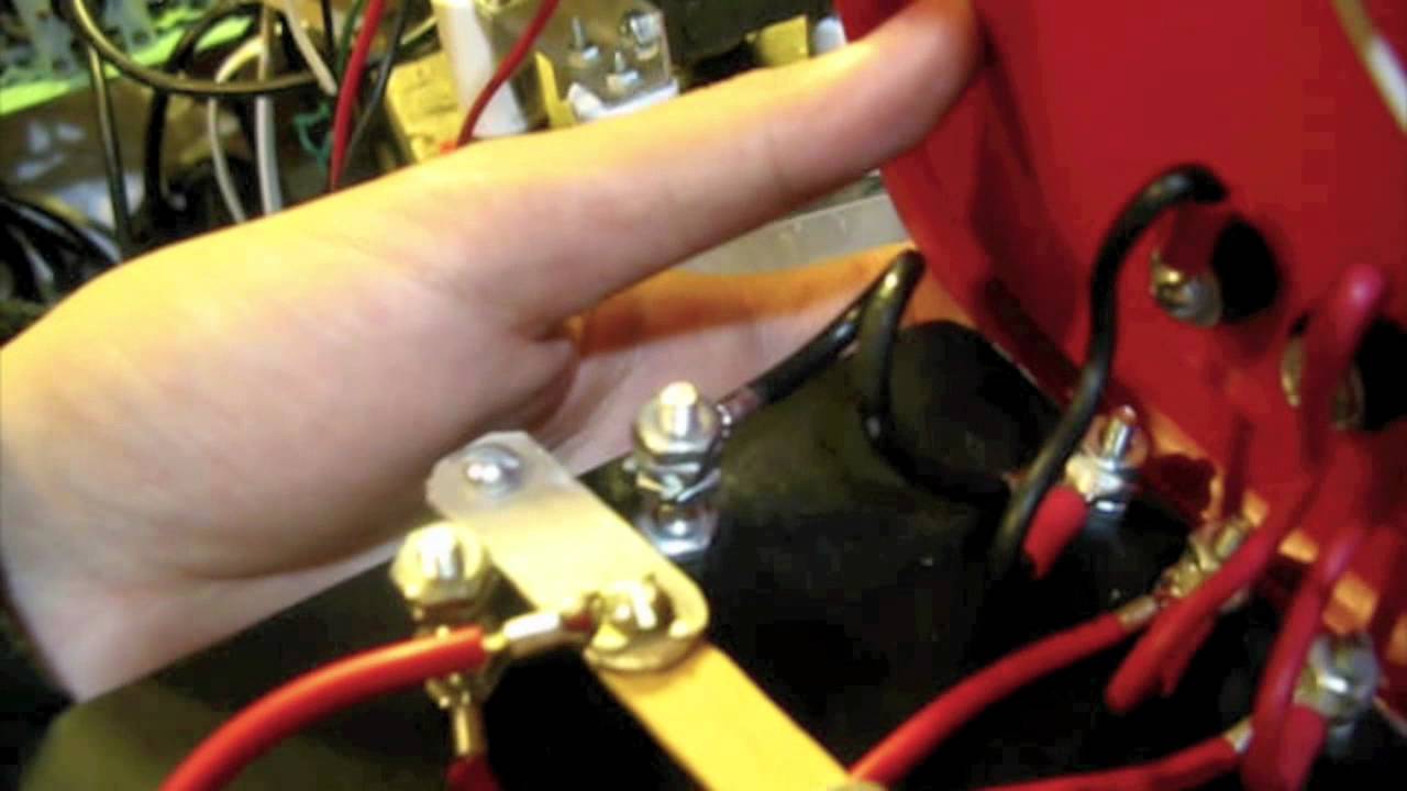 Working on the High Voltage Switch - YouTube