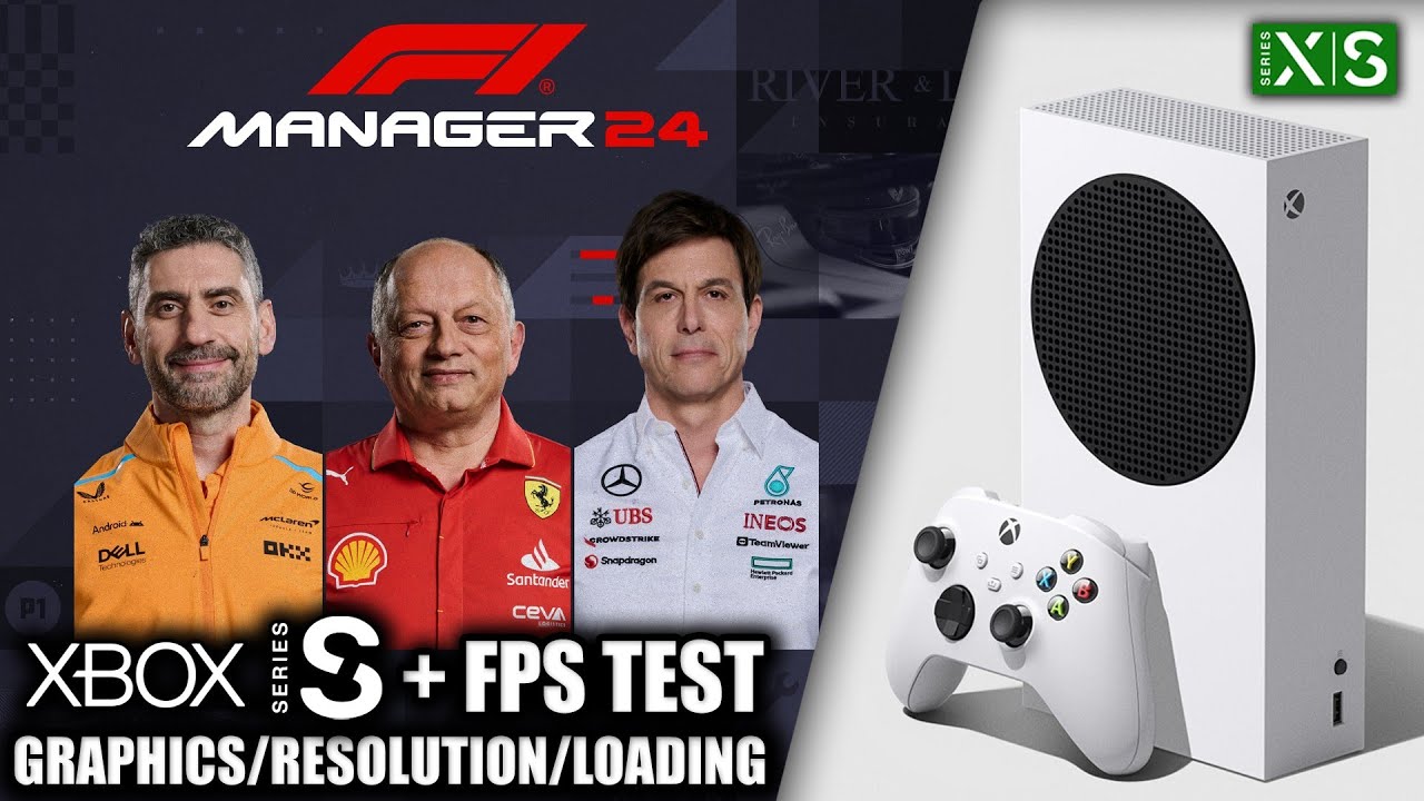 F1 Manager 2024 - Xbox Series S Gameplay + FPS Test - YouTube