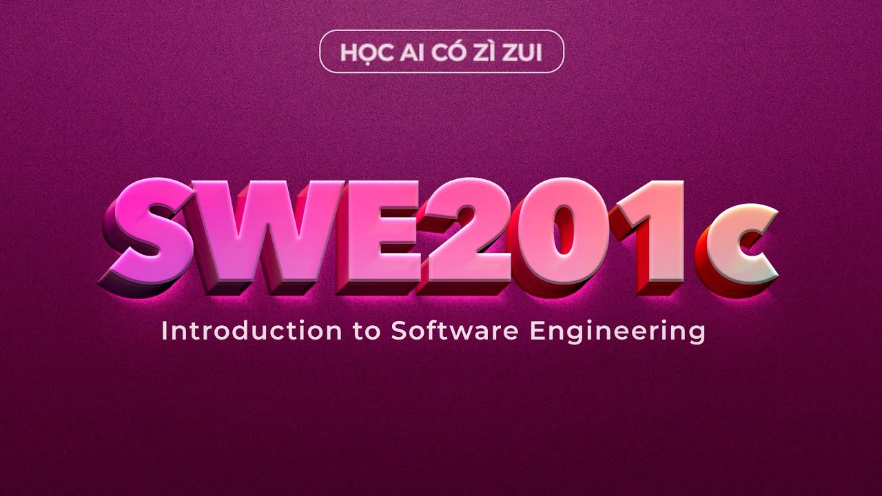 SWE201c SP24 Buổi 1 - YouTube