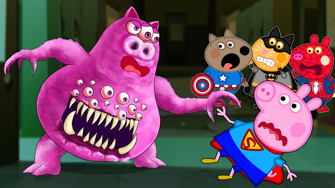 Peppa Pig turns Chef Pigster into a MONSTER! Cartoon Animation - YouTube