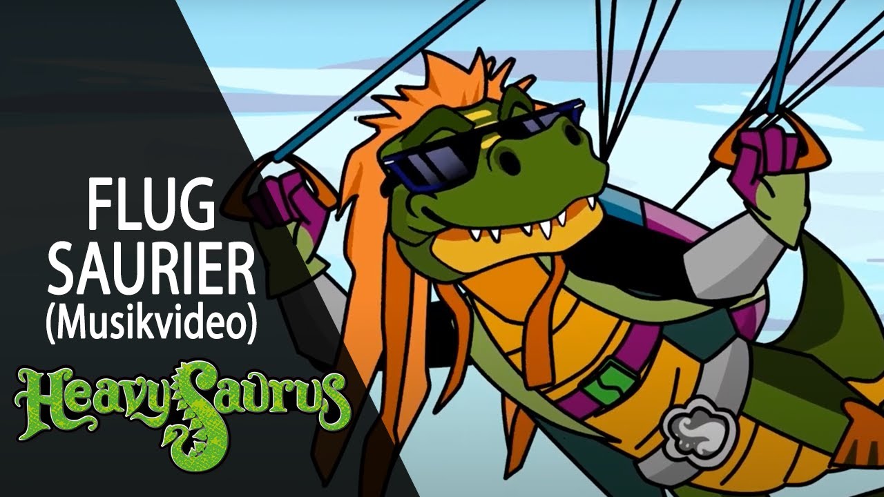 Heavysaurus - Flugsaurier (Offizielles Musikvideo) | Dino Metal für Mini Rocker - YouTube