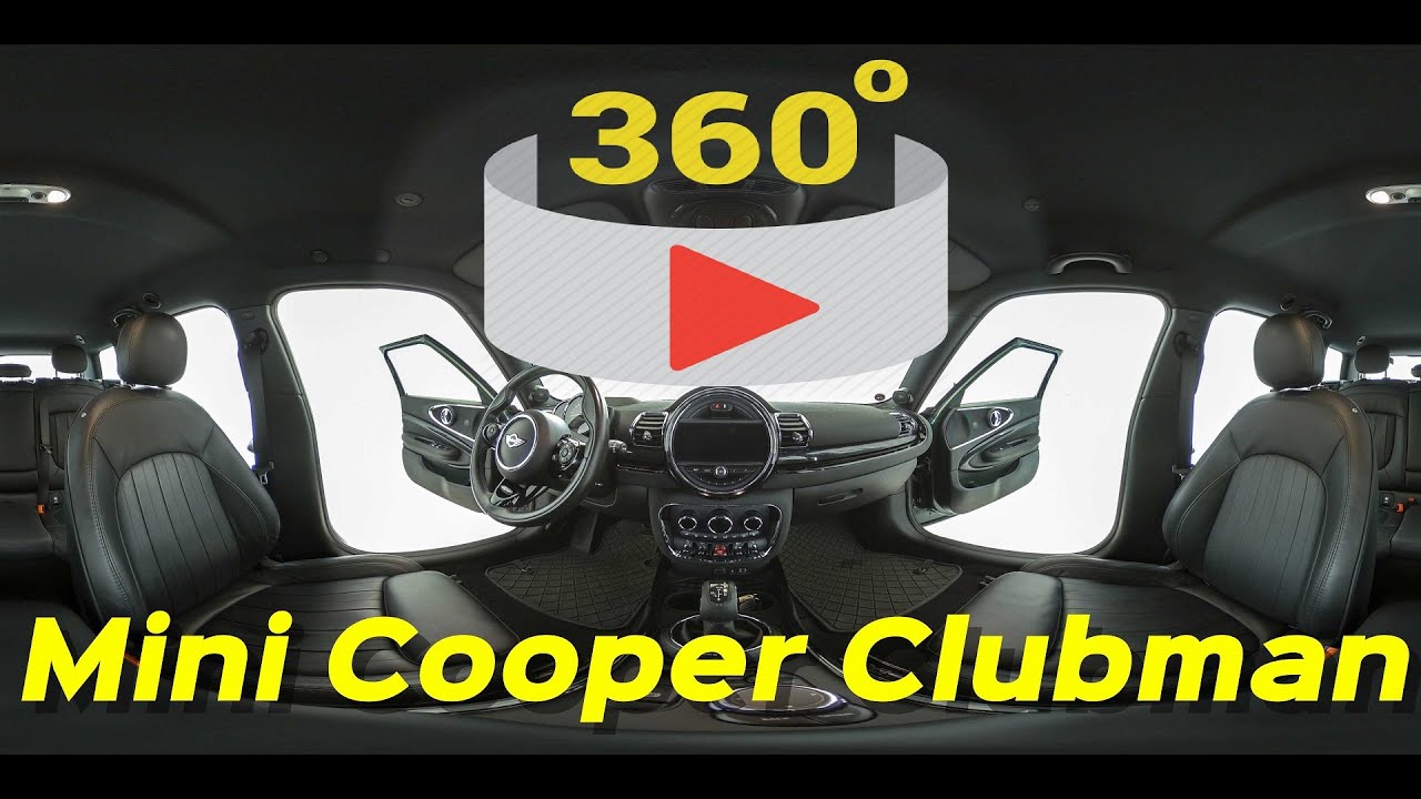360 video Mini Cooper Clubman cockpit interior vr 360 video - YouTube