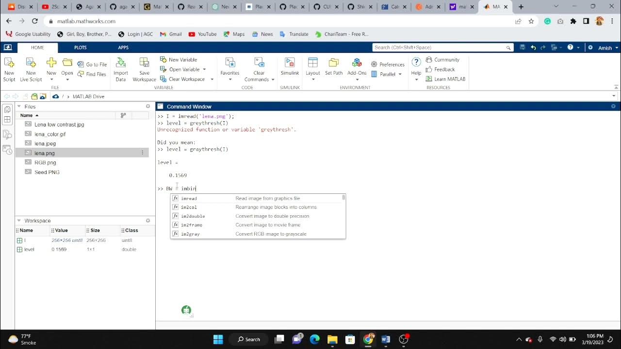 Apply Threshold on image By using MATLAB | Digital Image Processing ...