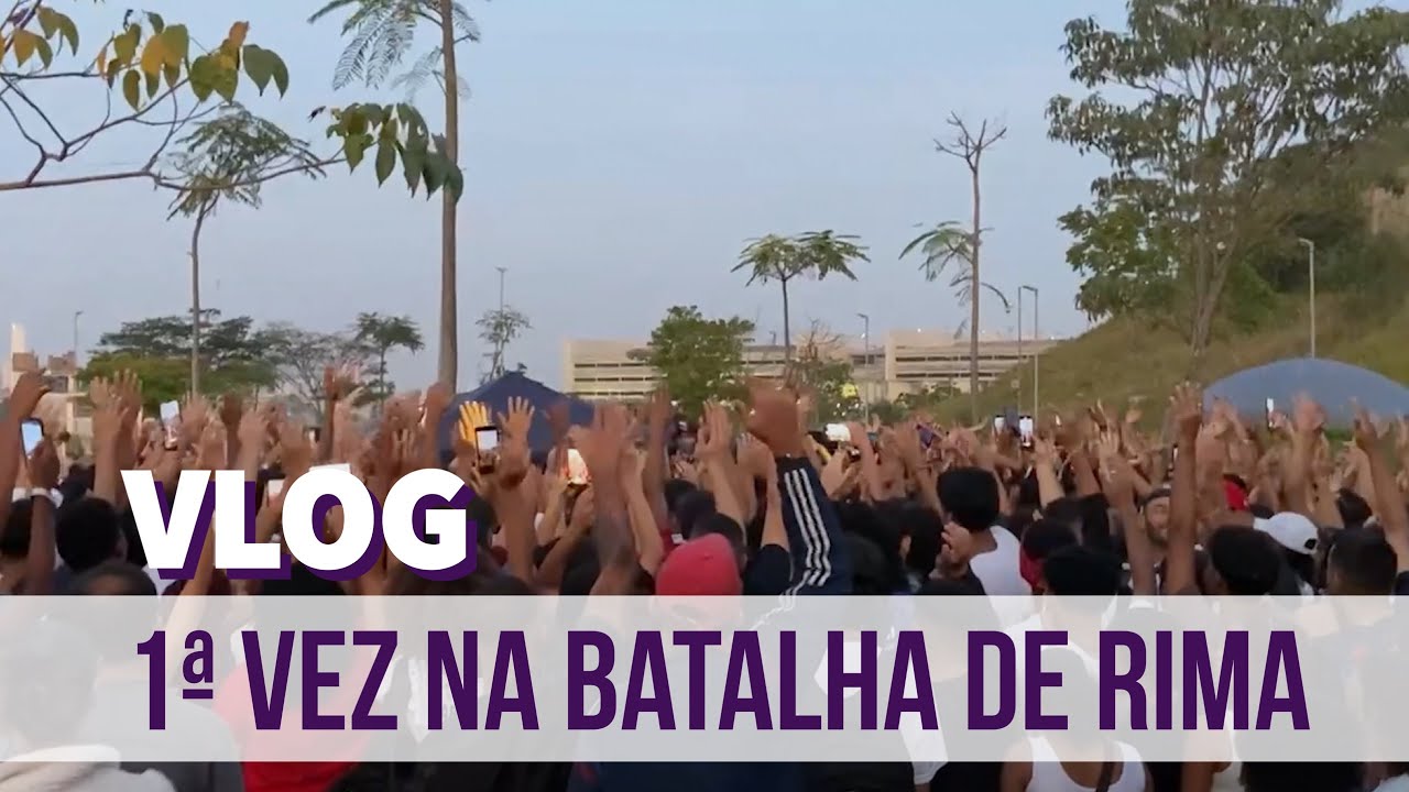 PRIMEIRA VEZ EM UMA BATALHA DE RIMA | Recorde de público na Batalha da ...