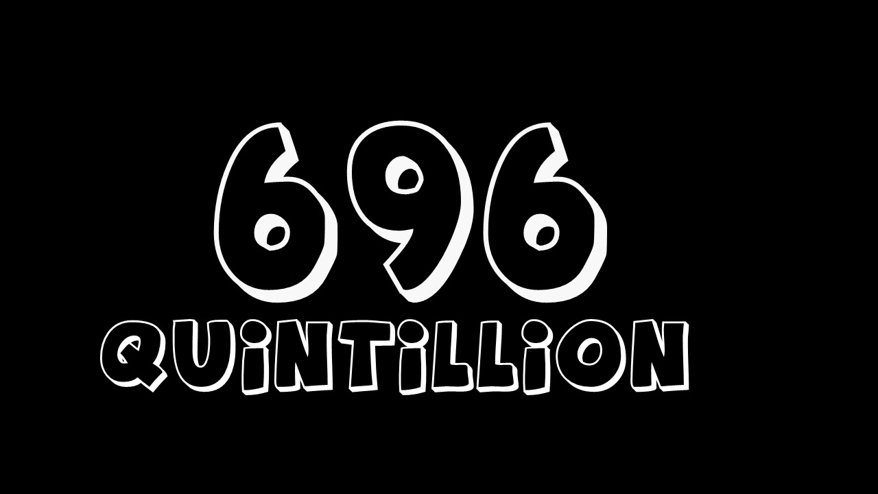 Numbers 1 to 999 Decillion - YouTube