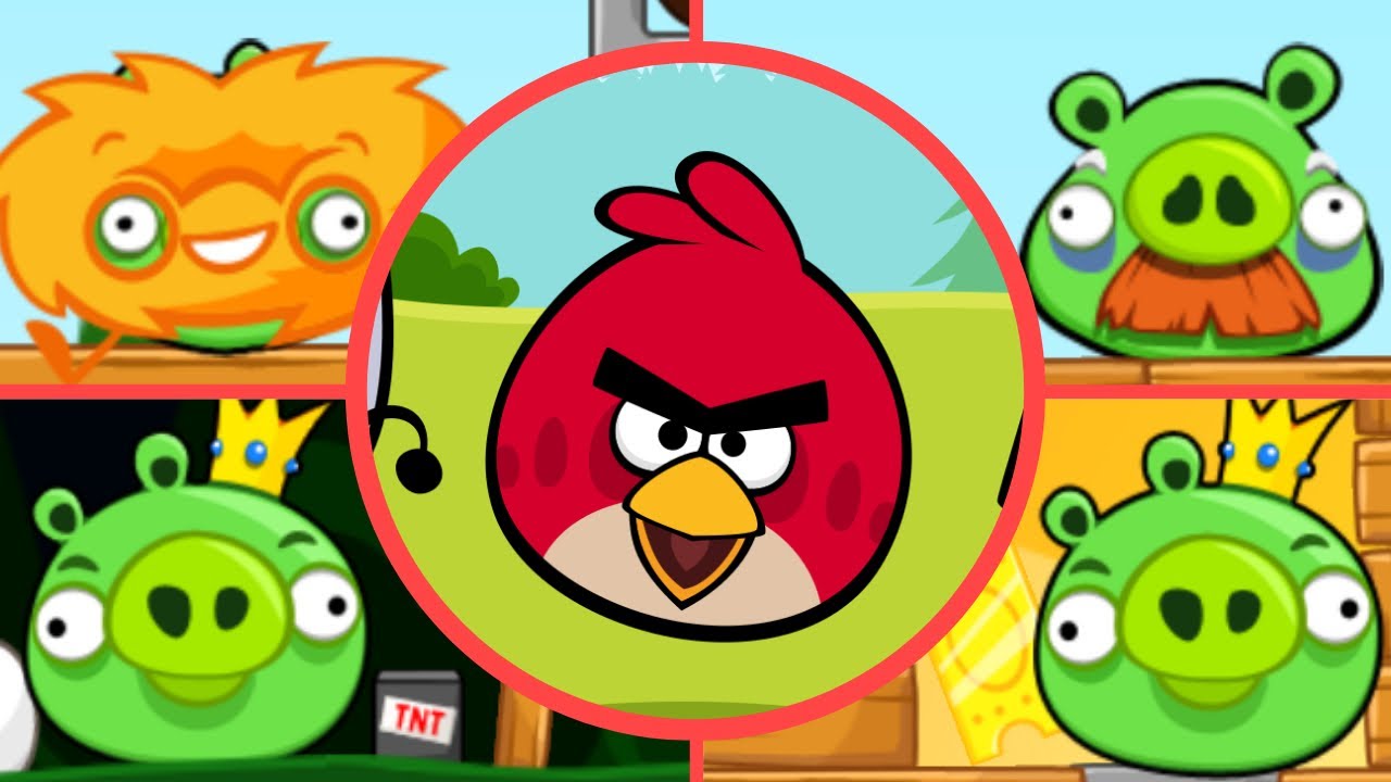 Angry Birds Brawl of the Objects - All Bosses (Luta dos Bosses) - YouTube