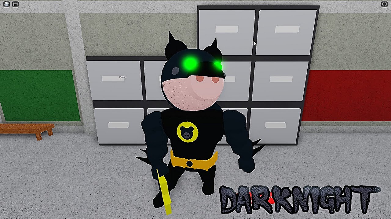 DARKNIGHT PIGGY JUMPSCARE CUSTOM ROBLOX - YouTube