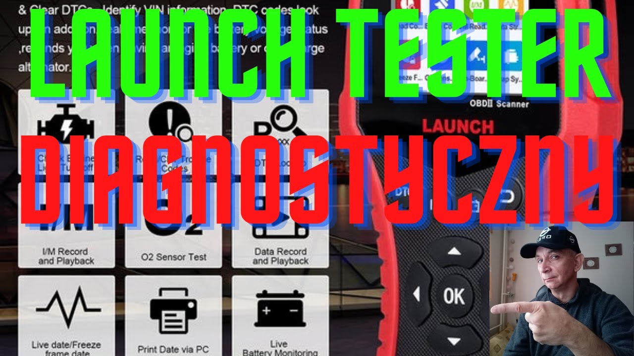 Launch tester diagnostyczny - YouTube